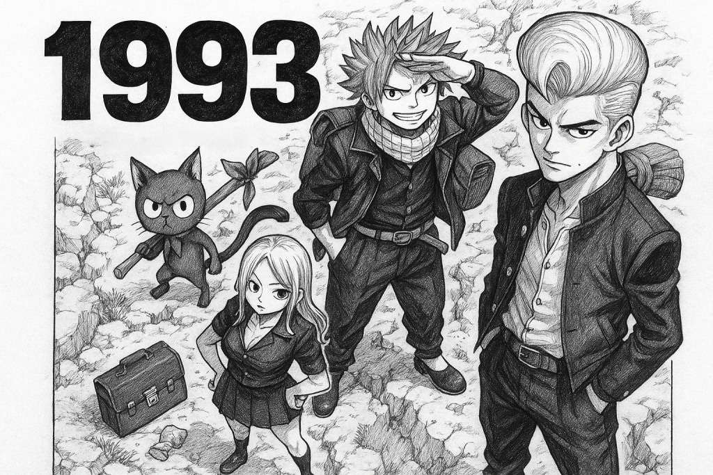 Hiro Mashima Unveils New Delinquent One-Shot '1993'